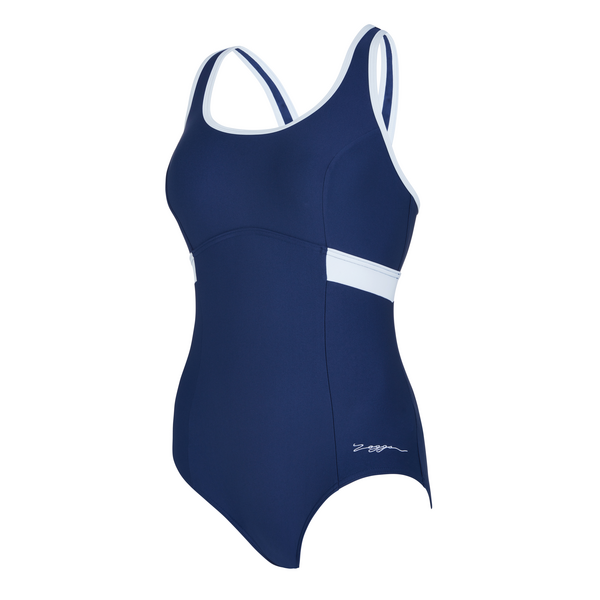 Swimming Costume Zoggs Dakota Crossback Women Navywhite